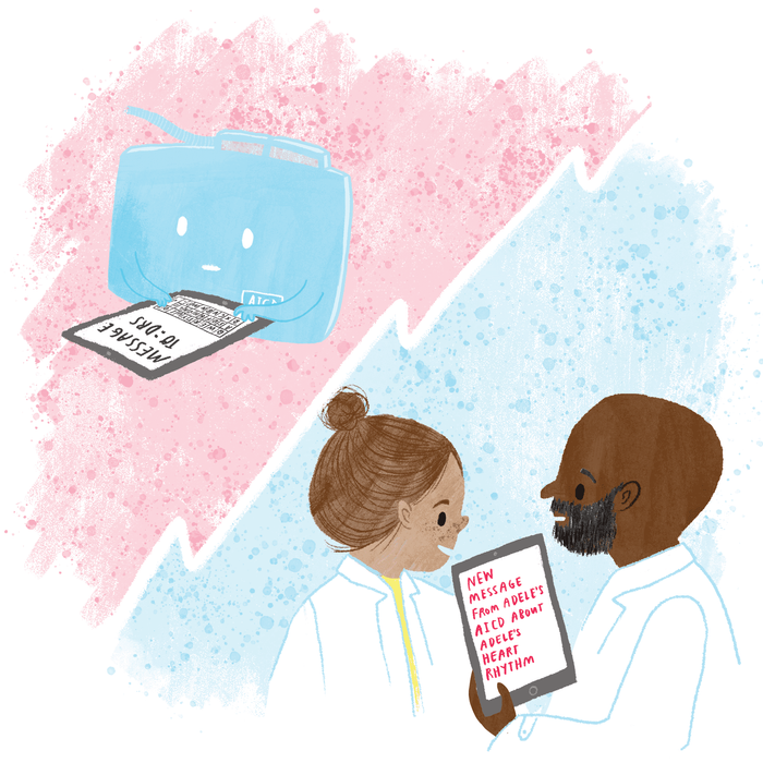 What is an AICD (Automatic Implantable Cardioverter Defibrillator)?